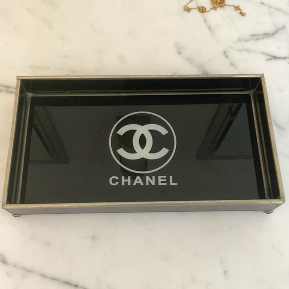 CHANEL | Storage & Organization | Vintage Chanel Vanity Tray | Poshmark